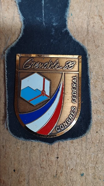INSIGNE POMPIER CONGRÈS 1988 Grenoble 38 EUR 9,00 - PicClick FR