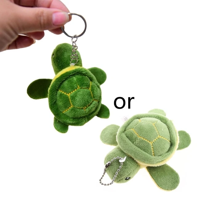 TURTLE PLUSH KEYCHAIN Stuffed Animals Keyring Soft Cartoon Animal £5.59 ...