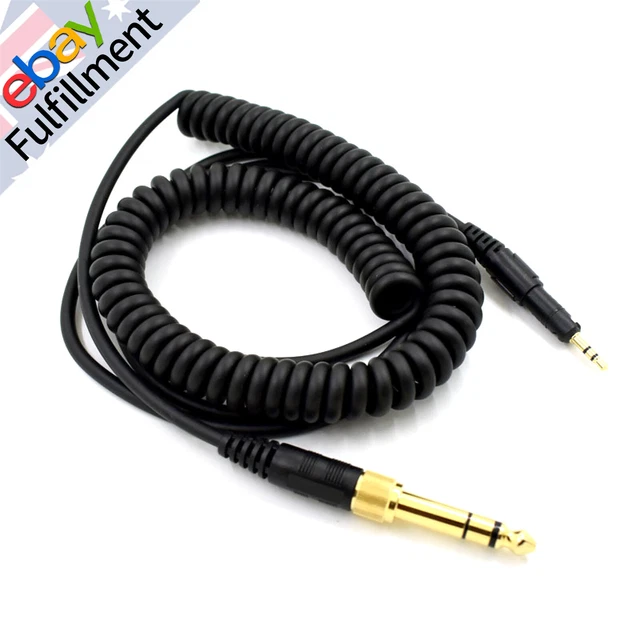 REPLACEMENT UPGRADE AUDIO Spring Cable For ATH-M40x & ATH-M50X ...