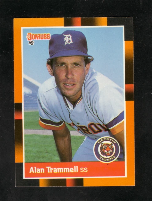1988 DONRUSS ALAN Trammell Baseball's Best Card #281 ENSEMBLE BREAK ... 1988 DONRUSS ALAN Trammell Baseball's Best Card #281 ENSEMBLE BREAK ...