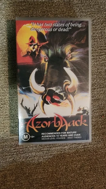 RAZORBACK RARE AUSTRALIAN ROADSHOW Video VHS 80s Cult Horror ...