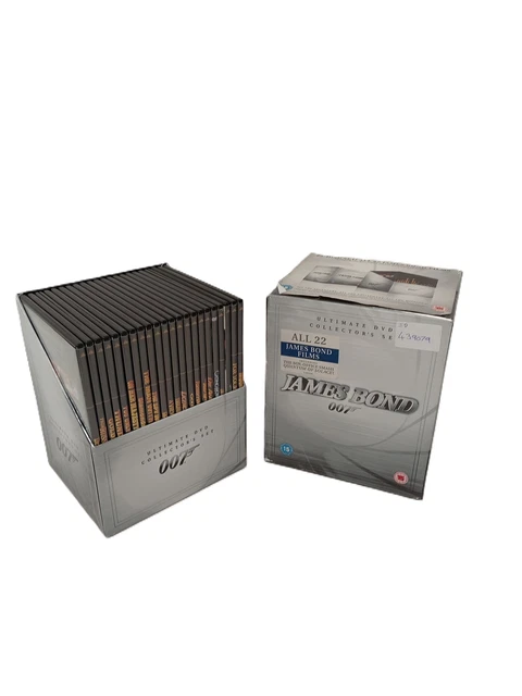 JAMES BOND 007 Ultimate DVD Collection Box Set - All 22 Movies Untested ...