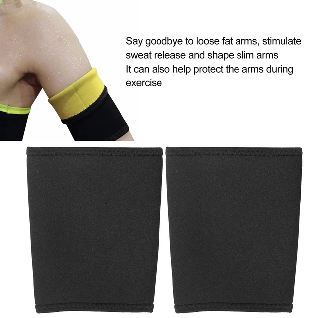 NEOPRENE SLIMMING ARM Shaping Wraps Compression Sleeve Upper Arm Shaper ...