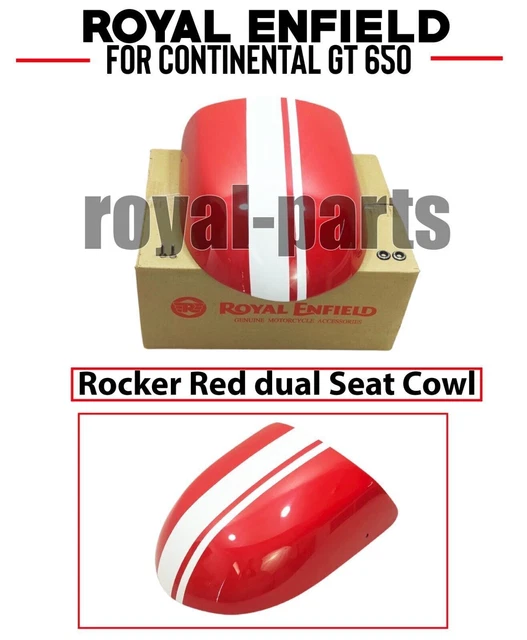 ROYAL ENFIELD CONTINENTAL GT 650 ''Rocker Red dual seat cowl'' $99.28 ...
