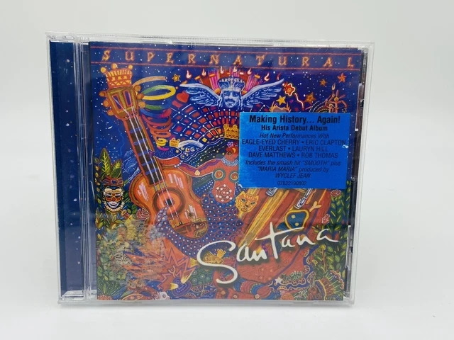 SANTANNA SUPERNATURAL CD 077822-19008-2 Rare Collectable Music EUR 5,17 ...