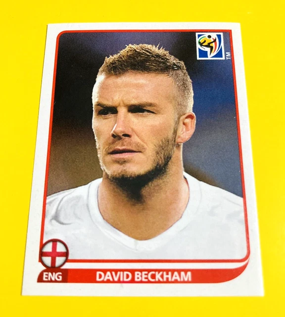 DAVID BECKHAM VARIANT Coca Cola Fifa World Cup SOUTH AFRICA 2010 PANINI ...