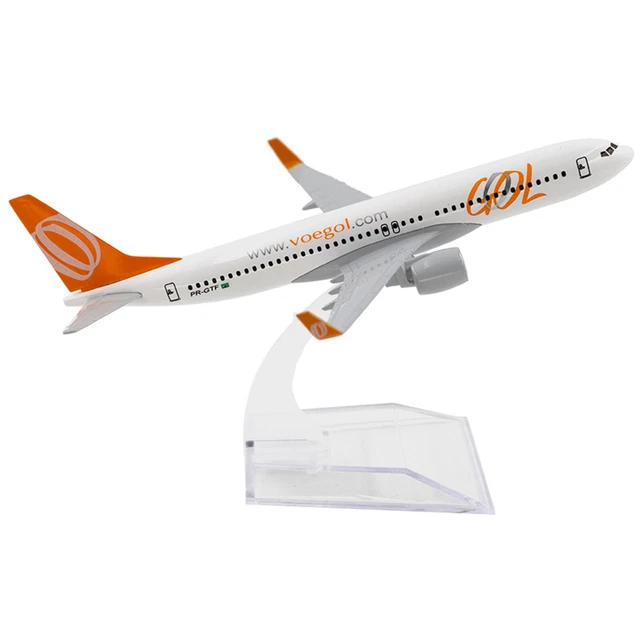 1/400 SCALE AIRCRAFT Brazil GOL 737 Alloy Plane Model Souvenir Display ...
