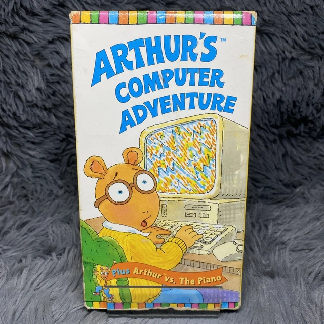 ARTHUR - ARTHUR'S Computer Adventure & Arthur vs. The Piano VHS Tape ...