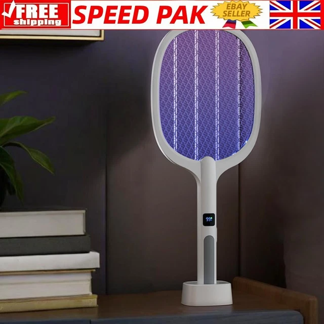 BUG ZAPPER RACKET 4000V Electric Fly Swatter Mosquito Swatter for ...