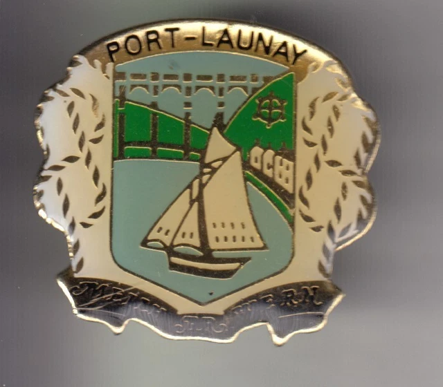 RARE PINS PIN'S .. Bateau Boat Voilier Voile Blason Bretagne Port-Launay 29 ~Da EUR 3,99 ...