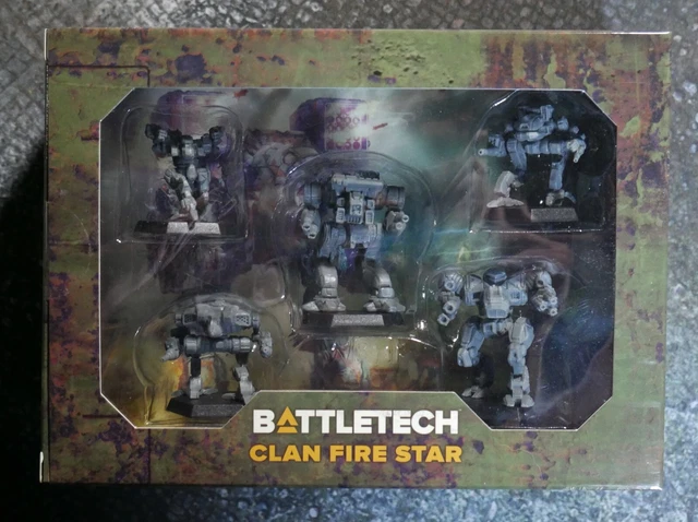 BATTLETECH CLAN FIRE Star Mech Pack Catalyst Game Labs $29.99 - PicClick