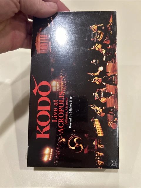 KODO LIVE AT Acropolis Athens Greece- VHS SEALED Japanese Drummers RARE ...