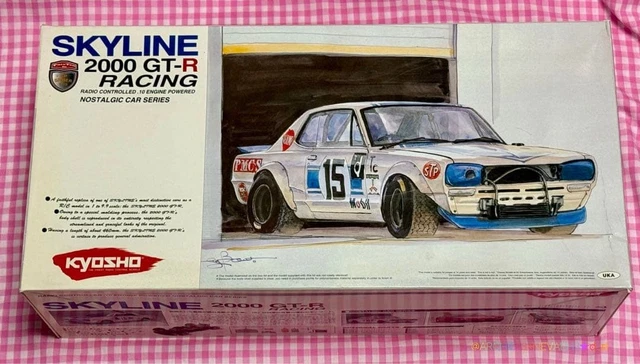 KYOSHO RADIO CONTROL Car SKYLINE 2000 GT-R RACING GS 11X engine W/BOX F ...