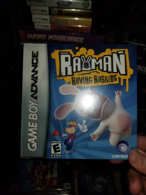 GAMEBOY ADVANCE RAYMAN Raving Rabbids Factory sealed Brand New!! $49.95 ...