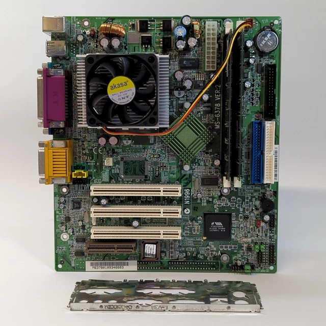 CARTE MÈRE MSI MS-6378 Socket A 462 AMD Athlon 1,4 GHz (Thunderbird ...