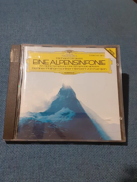 STRAUSS - EINE Alpensinfonie. Karajan. Cd Deutsche Grammophon EUR 7,00 - PicClick FR
