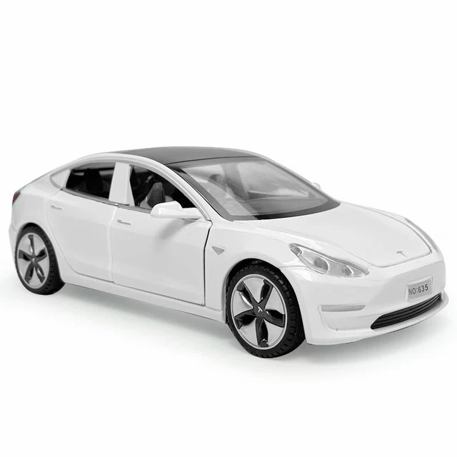 1:32 SCALE TESLA Model 3 Model Car Diecast Toy Cars Boys Toys Kids ...