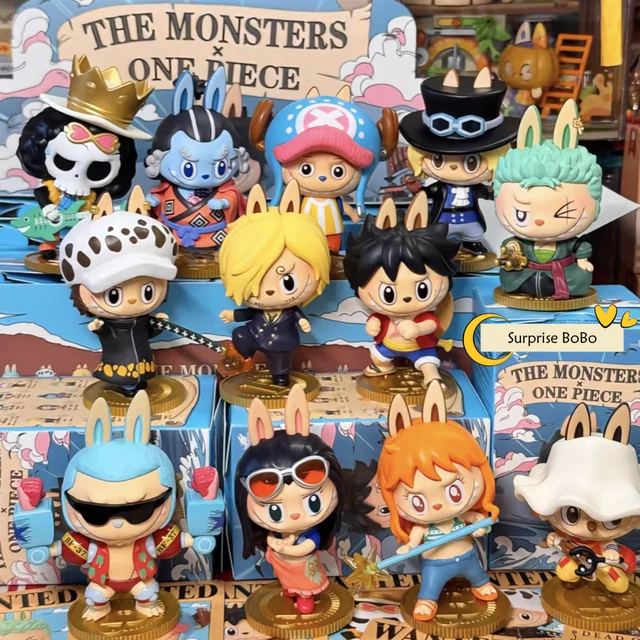 POPMART LABUBU THE Monsters×one Piece Series Blind Box Confirmed Figure ...