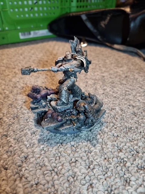 FERRUS MANUS PRIMARCH Iron Hands Diorama Horus Heresy Forgeworld Resin ...