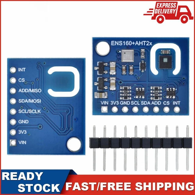 USEFUL ENS160+AHT21 TEMP Humidity Sensor Module I2C Sensor Module for ...