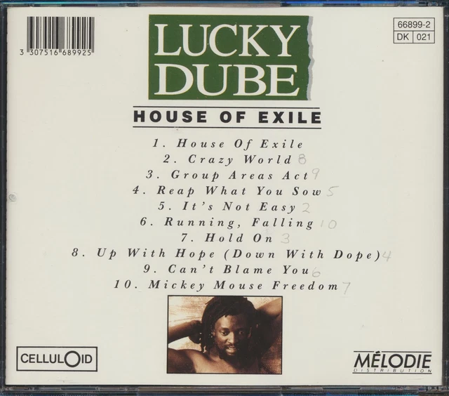 CD LUCKY DUBE - House Of Exile EUR 42,32 - PicClick FR