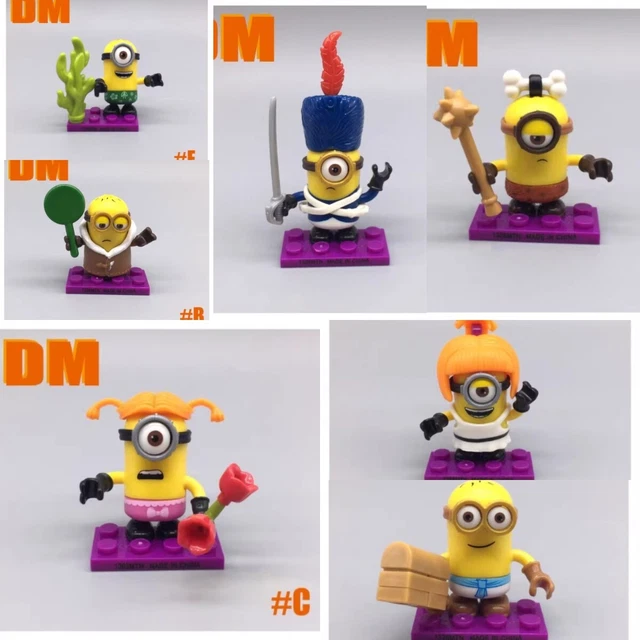MEGA BLOKS DESPICABLE Me Minions Series 13 Confirmed Figure Model Doll ...