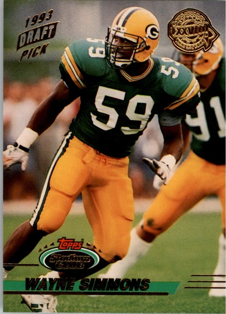 1993 STADIUM CLUB Super Teams Super Bowl #377 Wayne Simmons EUR 1,88 ...