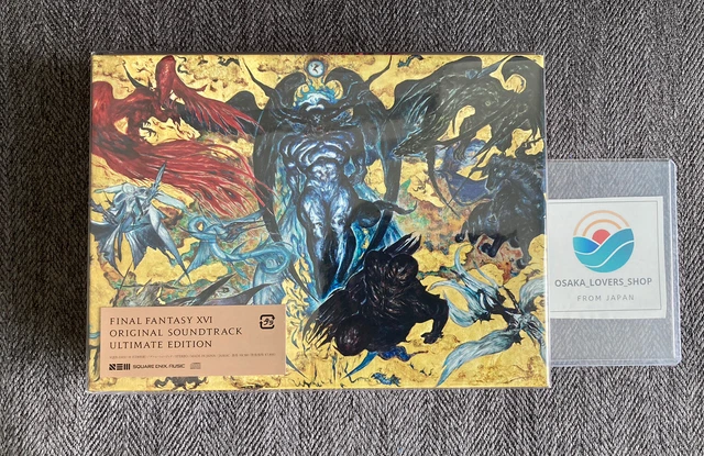 FINAL FANTASY XVI Original Soundtrack Ultimate Edition OST CD FF16 NEUF ...