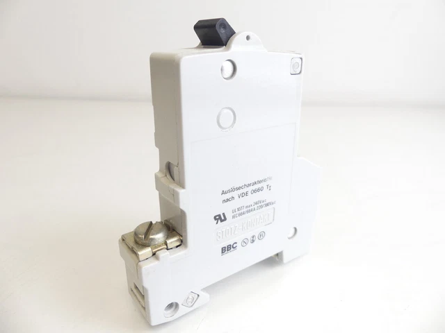 BBC S211 STOTZ-KONTAKT K 1,6 A Leistungsschutzschalter 1-polig EUR 3,29 - PicClick DE