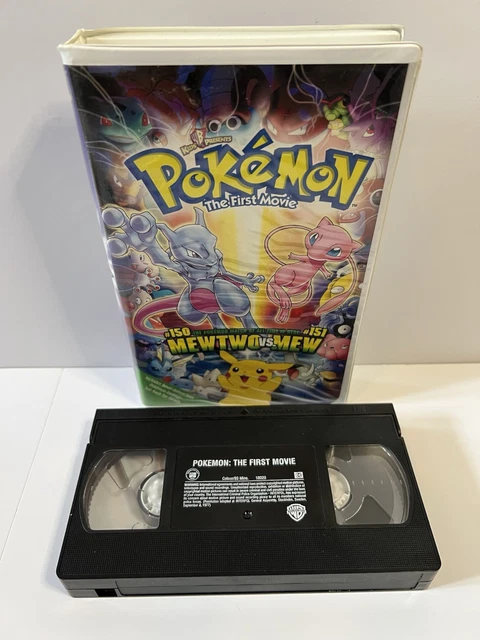 POKÉMON: THE FIRST Movie VHS 2000 Warner Home Video Clamshell Case ...