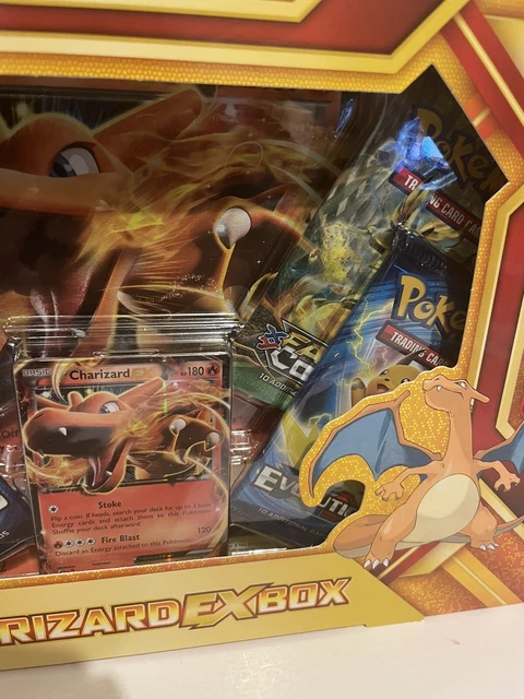 POKÉMON TCG: CHARIZARD-EX Box Fire Blast Box 2016 Factory Sealed NIB ...