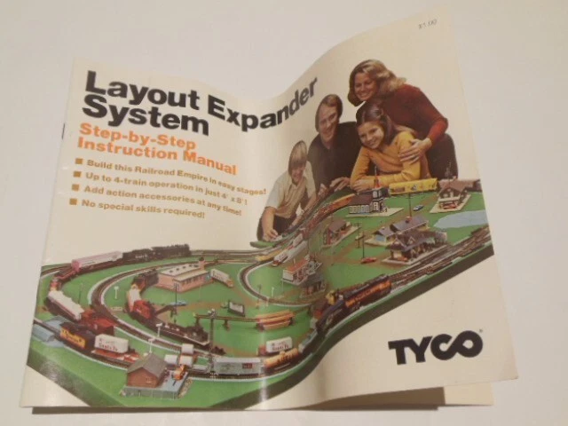 TYCO LAYOUT EXPANDER SYSTEM Step-by-Step Instruction Manual Booklet ...