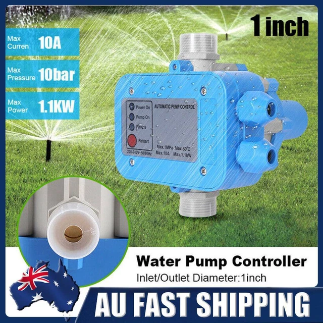 240V AUTOMATIC WATER Pump Controller Pressure Switch Electronic Unit ...