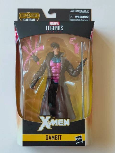 MARVEL LEGENDS GAMBIT action figure (2019, Caliban wave (no BAF part ...
