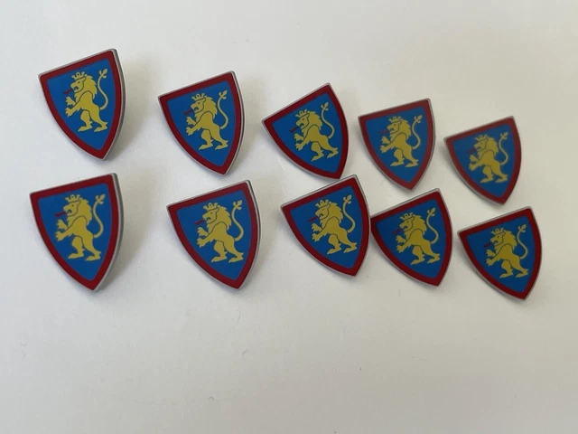 LEGO MEDIEVAL CASTLE 2023 - Lion Knights Shields - Weapon Accessory x ...