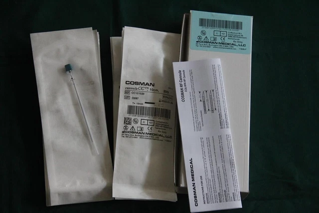 10X COSMAN CC101020 CannulaCC 10cm 20G T=10mm Boston Scientific RF ...
