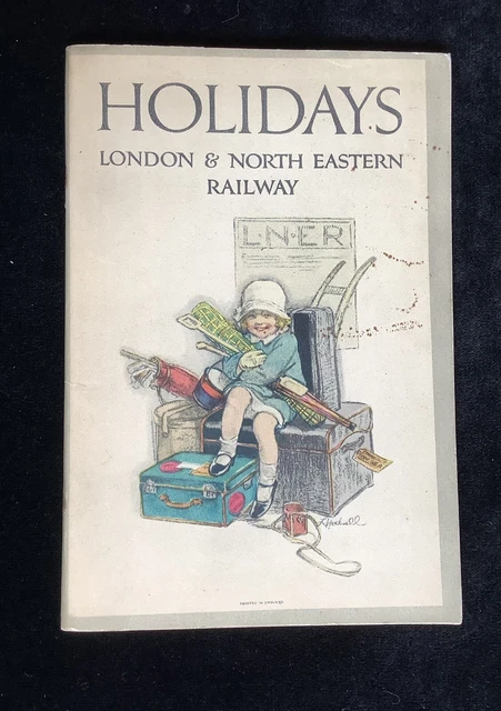 LNER RAILWAY ORIGINAL Publicity Booklet 1920s Holiday Guide £8.99 - PicClick UK