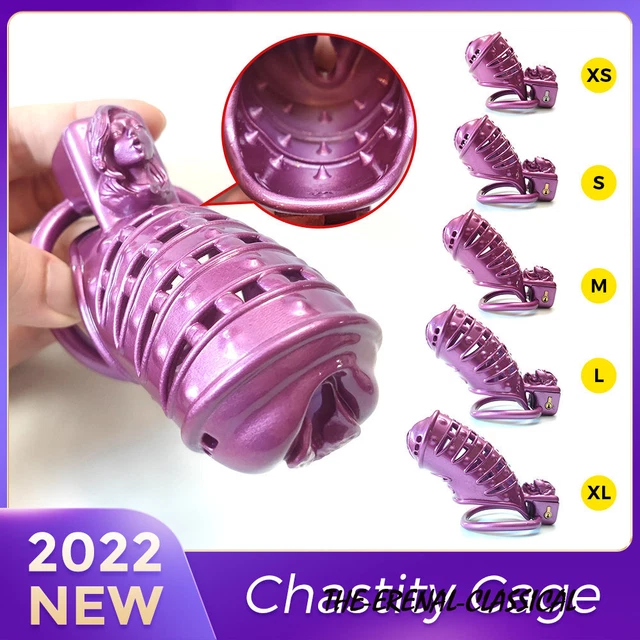 3D PRINTED LIGHT Weight Sissy Cage Slave Chastity Cage Devices Male ...