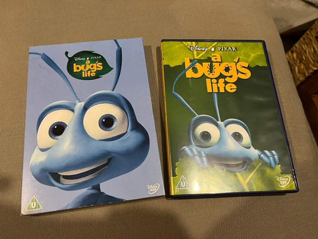 A BUG'S LIFE DVD With O-Ring Card Slip Case Cover Walt Disney Pixar £3. ...