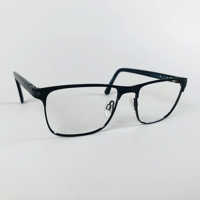 SPECSAVERS EYEGLASSES SATIN BLUE SQUARE glasses frame MOD: PARKER ...