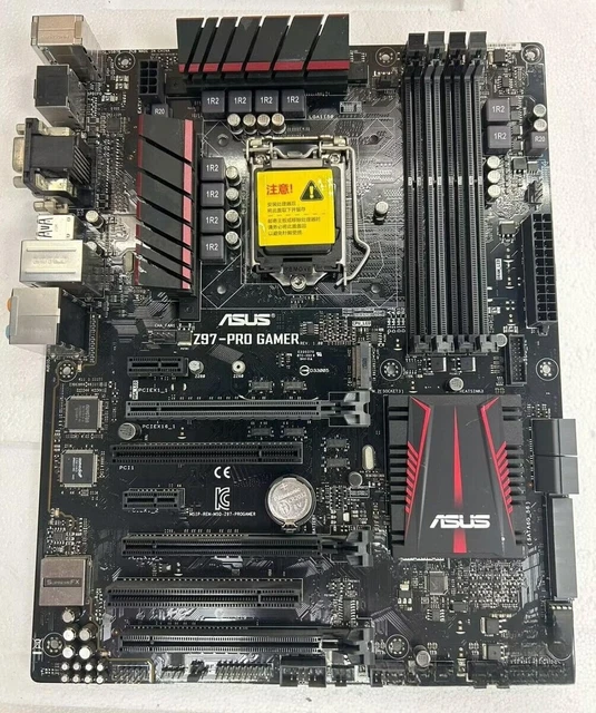 ASUS Z97-A, LGA 1150/Socket H3, Intel (90MB0ID0-M0EAY0) Motherboard £45 ...