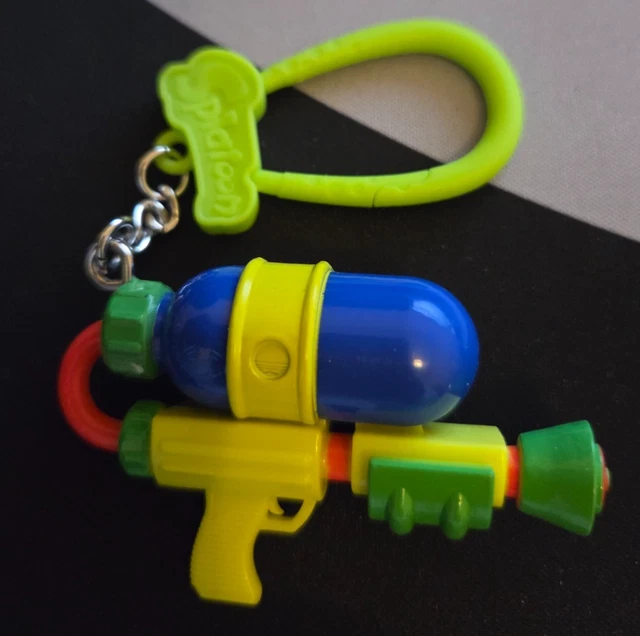 PALADONE SPLATOON BACKPACK Buddies Super Soaker Water Gun Key Ring Rare ...