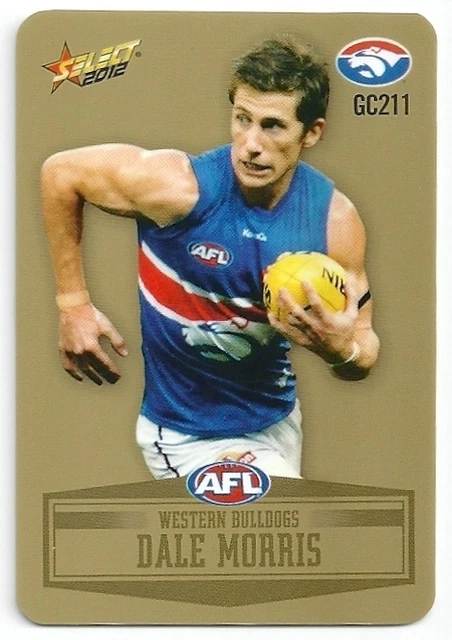 2012 CHAMPIONS GOLD (GC211) Dale MORRIS Western Bulldogs $2.95 - PicClick AU