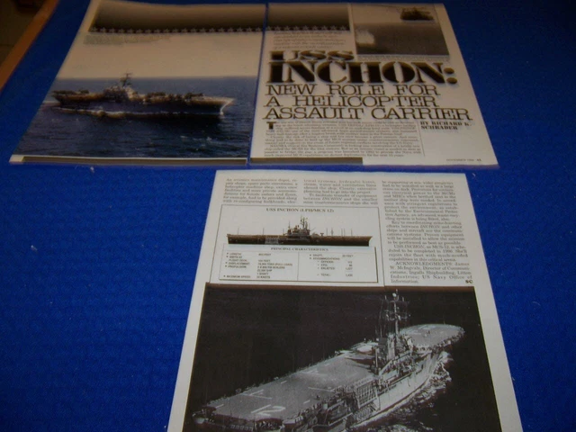 USS INCHON &NEW Role For A Helicopter Assault Carrier"..Photos/Details ...