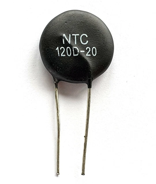 2 X NTC 20D-9 Inrush Current Limiter, Power Thermistor 20 ohm 1Amp £12. ...