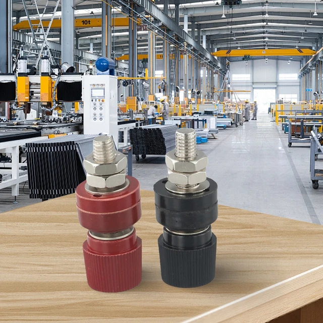 2*POWER CLIP TERMINALS High-Current Copper Terminals Voltage-Stabilizer ...
