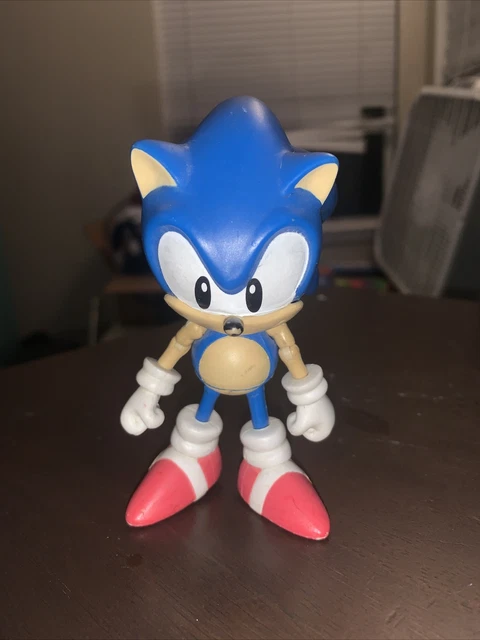 JAZWARES SONIC HEDGEHOG Classic Sonic Action Figure 4” Inch Sega RARE ...