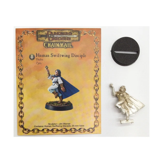 WOTC CHAINMAIL THALOS Human Swiftwing Disciple (Female) Pack New £60.17 ...