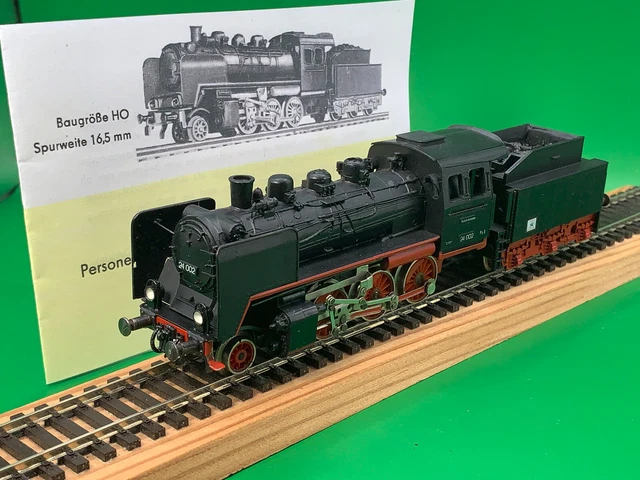 H0 GÜTZOLD/ PIKO BR 24 Dampflok der DR G10 etwas gesuppert analog DDR/ GDR 522 EUR 63,50 ...