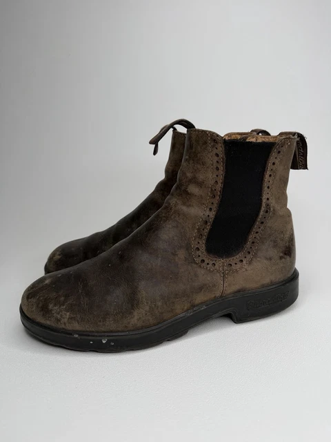 BLUNDSTONE RUSTIC BROWN Chelsea Boots AU 6 / US W 9 / US M 7 £49.81 ...